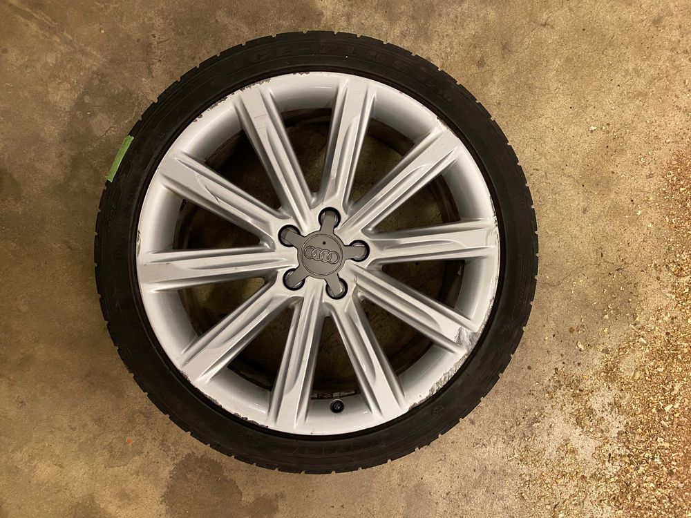 Audi Alufelgen mit Reifen (Gebraucht) in Lütisburg für CHF 185 – nur ...