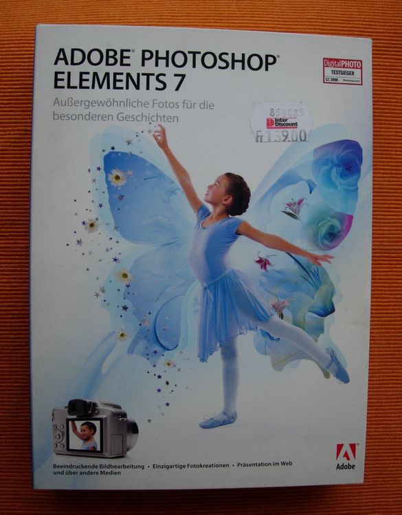 Adobe photoshop elements 7 (Neu (gemäss Beschreibung)) in Basel für CHF 50 – mit Lieferung auf ...