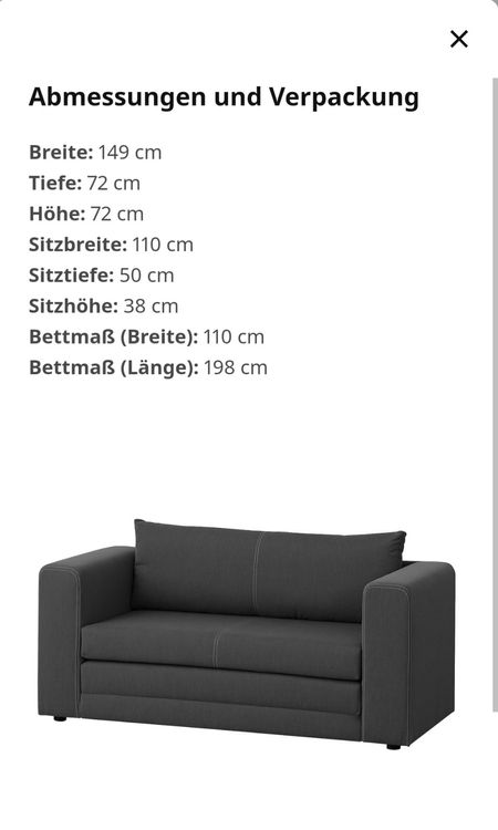Ikea Askeby Bettsofa | Kaufen auf Ricardo
