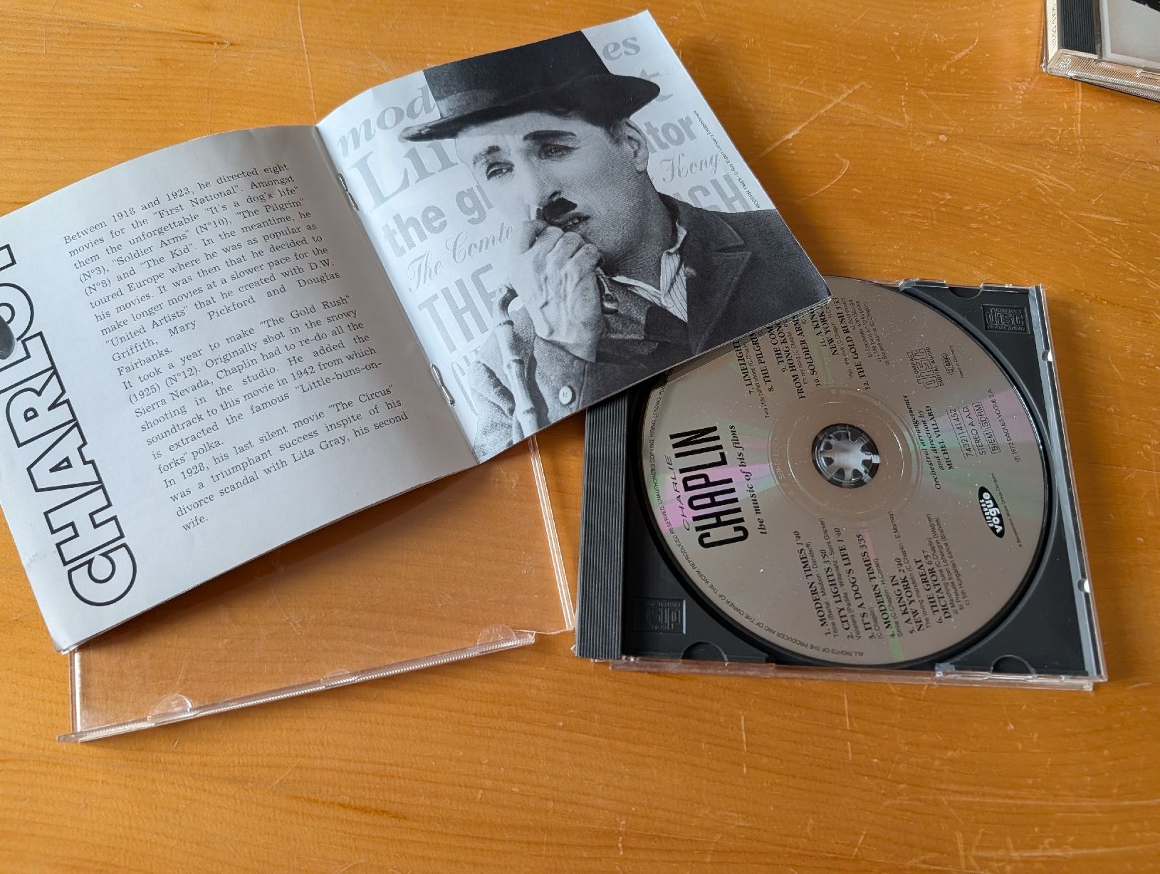 Charlie Chaplin - The Music of His Films - CD Top Zustand (Gebraucht ...