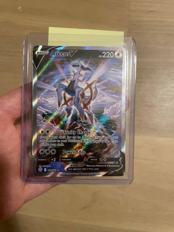 166/172 ArceusV Arceus V 2022 Brilliant Stars Pokemon EN (Gebraucht) in Niederweningen für CHF ...