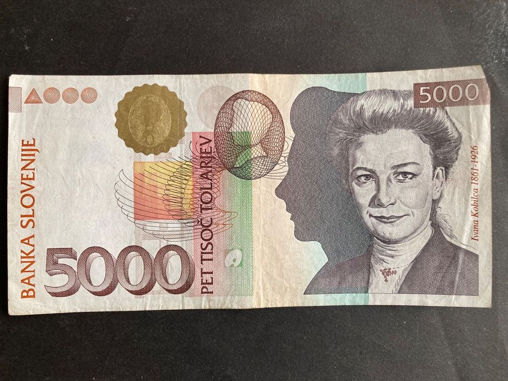 5000 Tolarjev Banknote 1997 Slowenien | Kaufen auf Ricardo