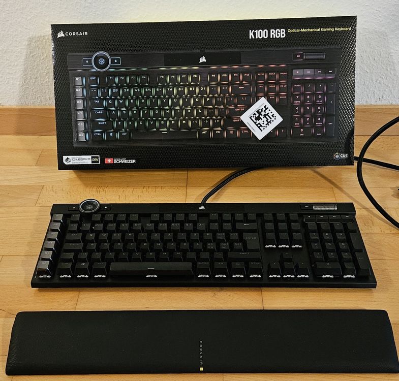 Corsair K100 RGB CH-Layout Tastatur (Gebraucht) in Unterägeri für CHF ...