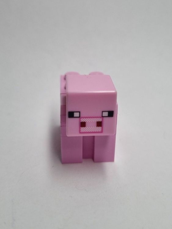 LEGO Minecraft minepig01 Bright Pink Minecraft Pig | Kaufen auf Ricardo