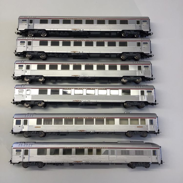 TEE Cisalpin L‘ Arbalete SNCF /SBB. Rail Top-Modell 86101/2 (Neu und originalverpackt) in ...