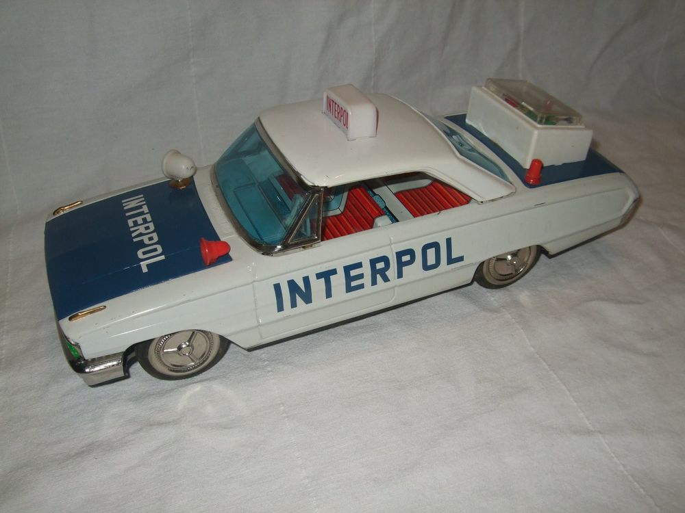 Blech Fahrzeug Ichiko Ford Galaxie 500 Interpol (Gebraucht) in Heimberg ...