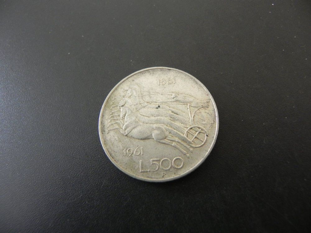 Italien 500 Lire 1961 Silber 11 g (Gebraucht) in Biel/Bienne für CHF 5.3 – mit Lieferung auf ...