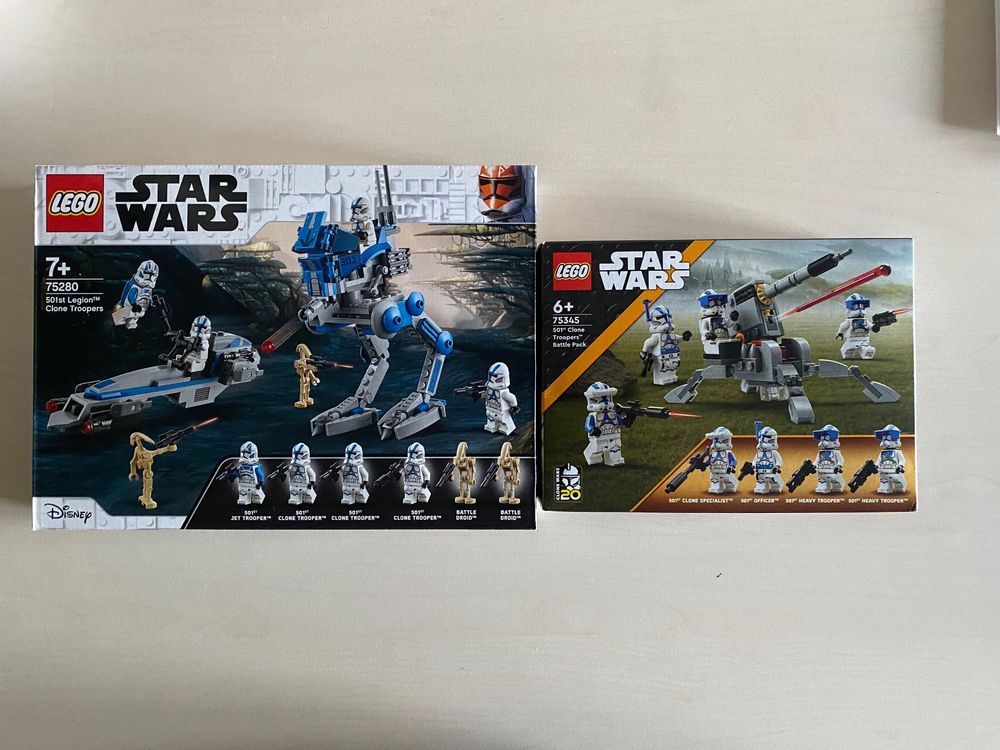 Lego Star Wars 75280 PLUS 75345 | Kaufen auf Ricardo