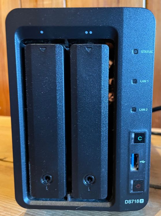 Synology NAS DS718+ mit 2 x 2 TB Ironwolf HD (Gebraucht) in für CHF 245 – mit Lieferung auf ...