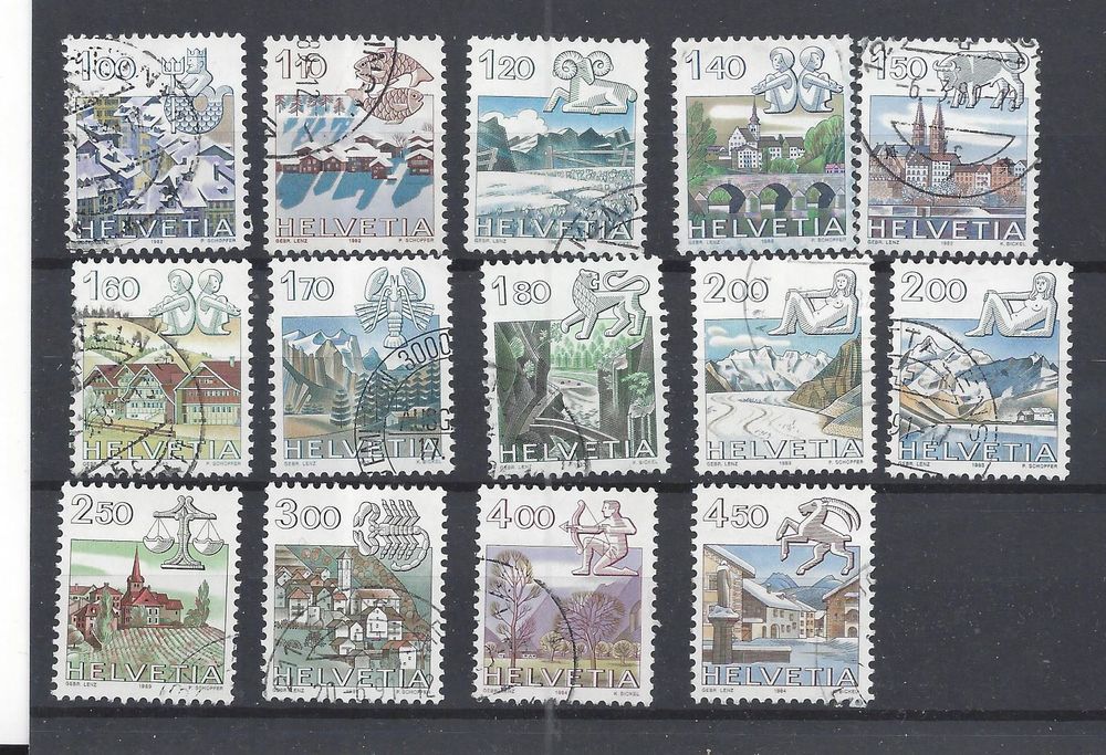 Tierkreiszeichen Satz 1982/86 | Kaufen auf Ricardo