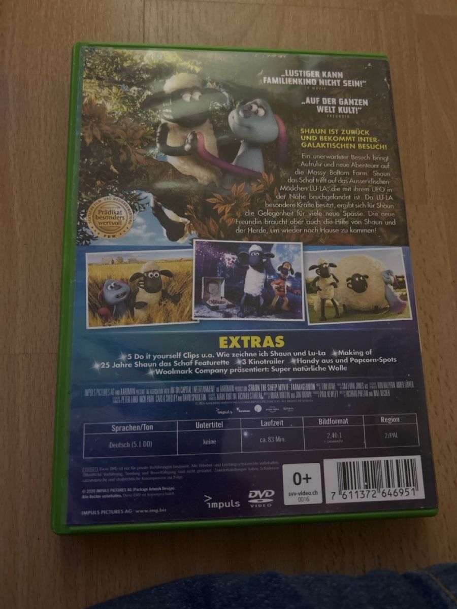 Shaun das Schaf - UFO Alarm DVD - Lustiger Filmspass (Gebraucht) in ...