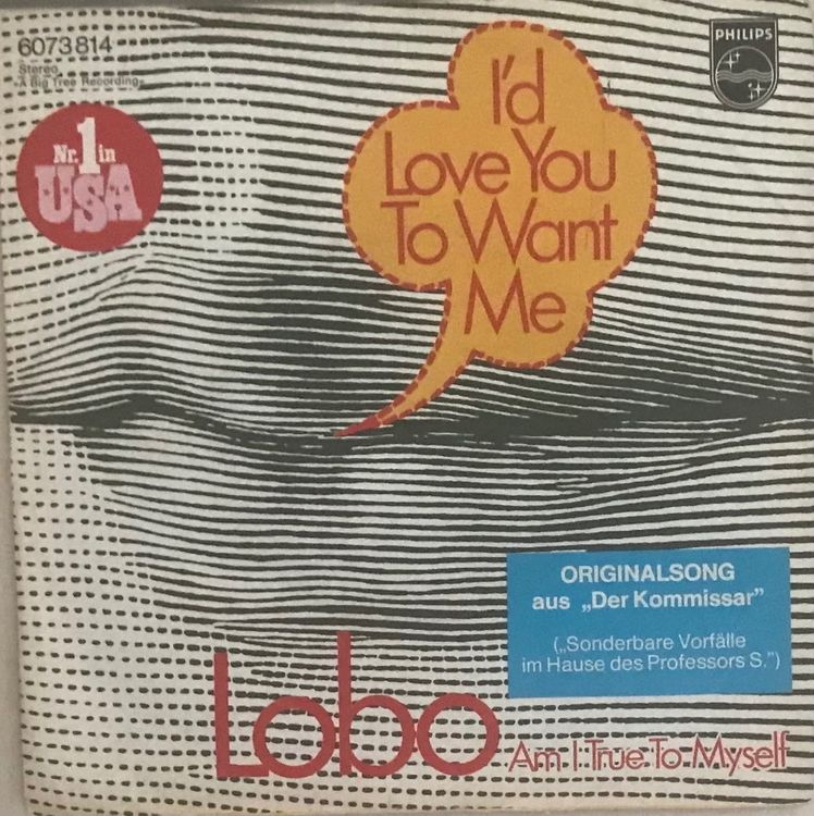 LOBO - I'D LOVE YOU TO WANT ME (Gebraucht) in Bussigny für CHF 3 – mit ...