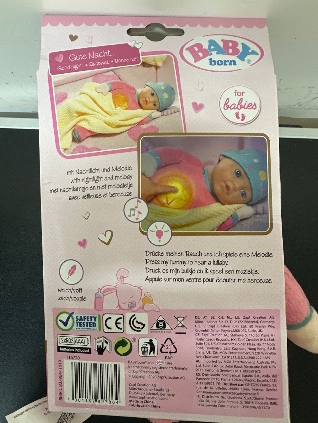 Neu Spielzeug Baby Born für Babys von Zapf Creation (1x) (Neu und ...