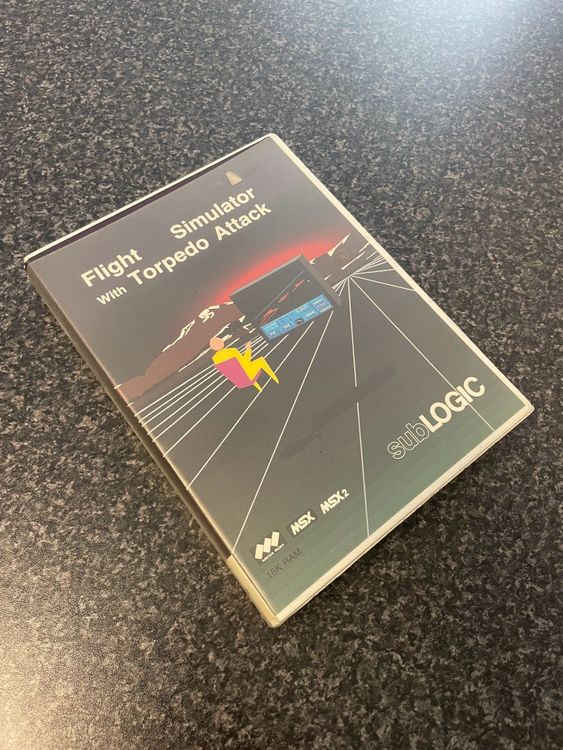 MSX Flight Simulator von Sublogic (Cartridge) | Kaufen auf Ricardo