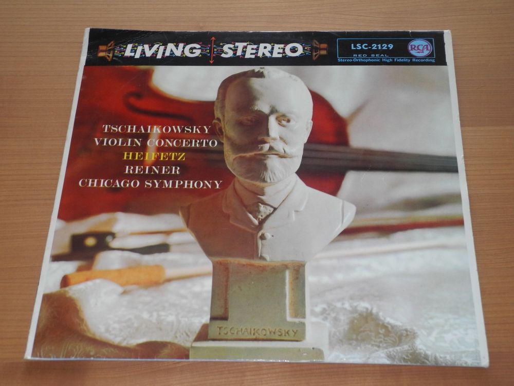 TSCHAIKOWSKY: VIOLINKONZERT - HEIFETZ / REINER - LSC 2129 (Neu (gemäss ...