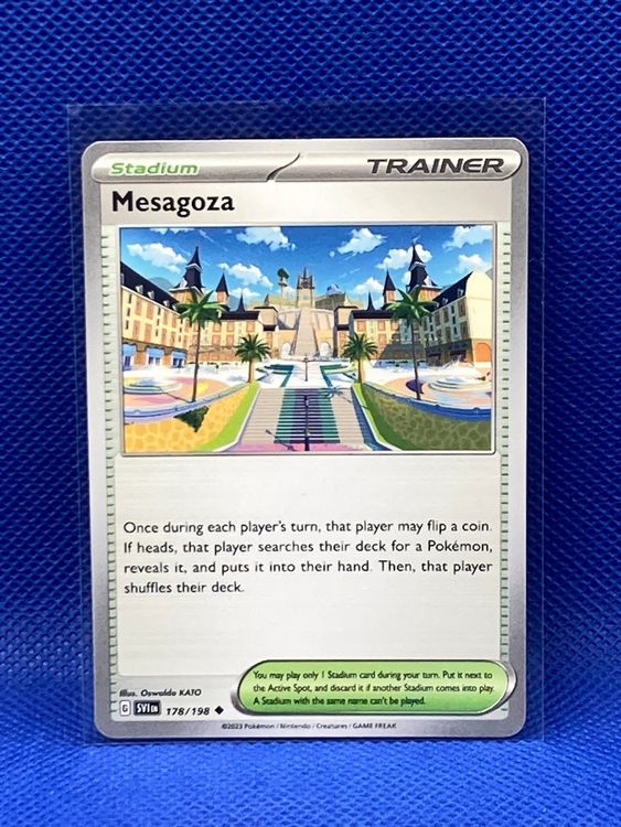 Pokemon SCARLET & VIOLET Mesagoza 178 / 198 EN Trainer | Kaufen auf Ricardo