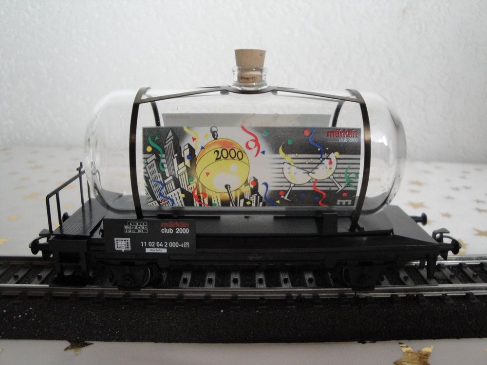 Märklin HO. Wagon citerne en verre" Club Märklin 2000 (Neu und ...