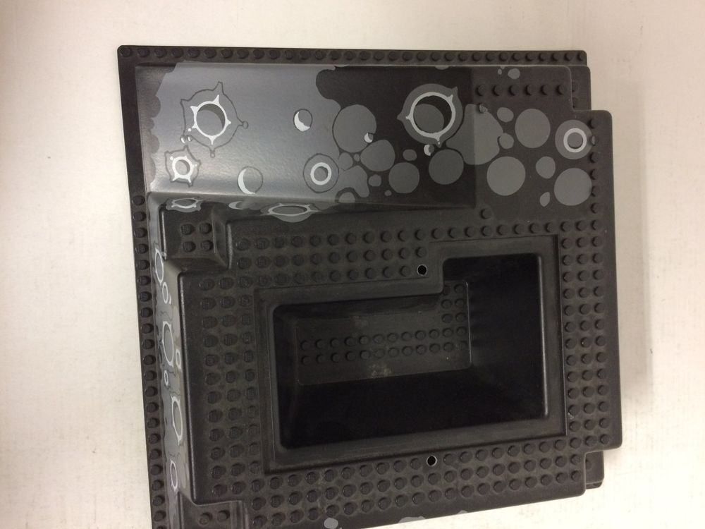 Vintage LEGO 2552 Baseplate Raised with Ramp and Pit Crater (Gebraucht ...