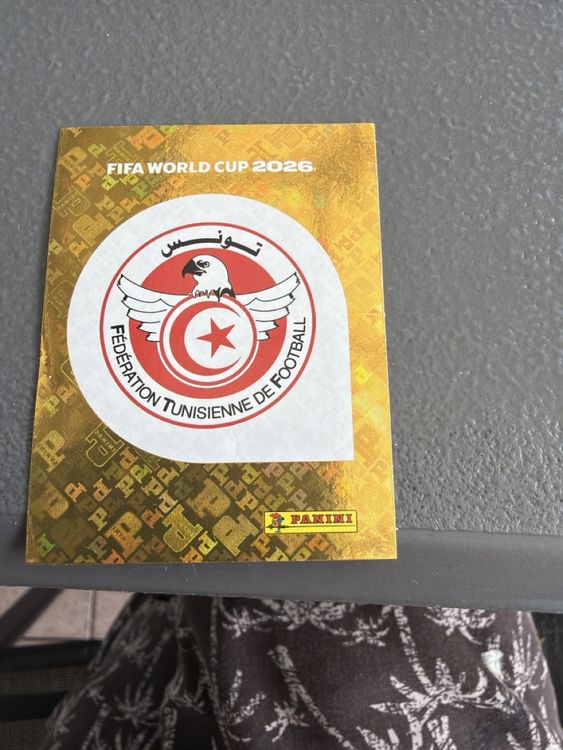 FIFA WM 2026 Sticker: Tunesien - Rare Collector's Item (Neu (gemäss ...