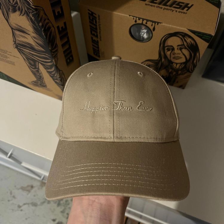Billie Eilish Happier than ever cap (Gebraucht) in Freienstein für CHF ...