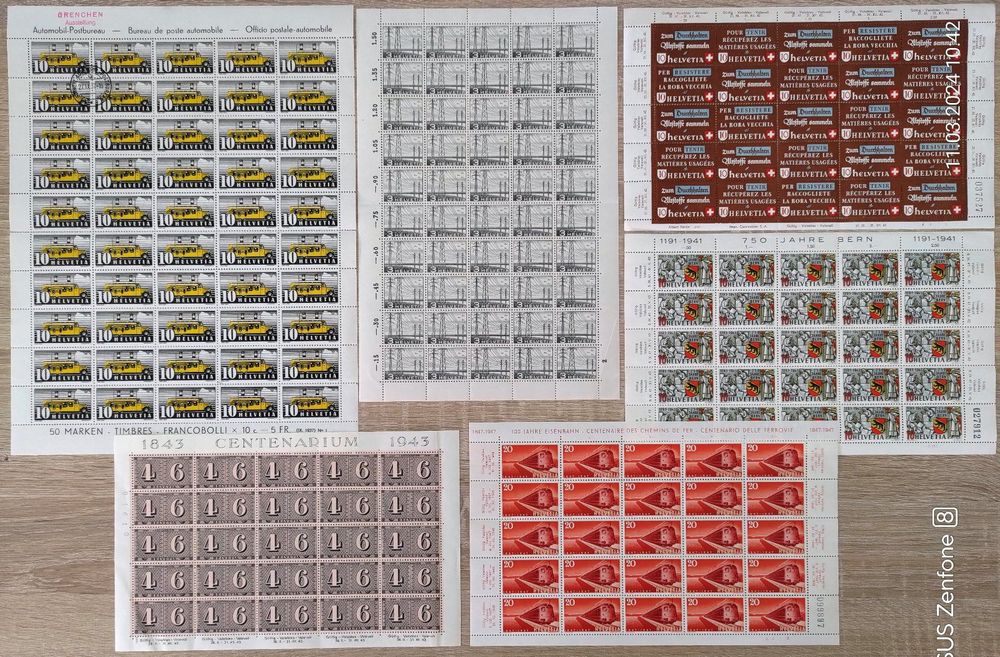 BOGEN-LOT ** ab 1937 hoher KAT selten Top ab 1.- | Kaufen auf Ricardo