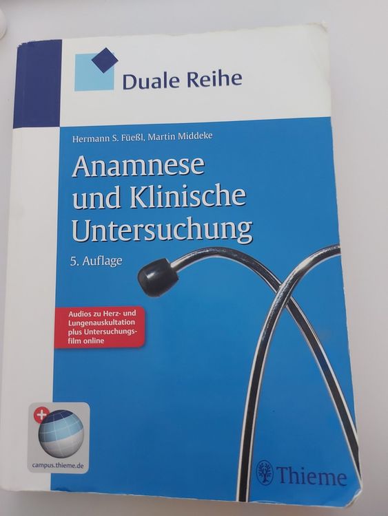 Duale Reihe Anamnese und Klinische Untersuchung 5. Auflage (Gebraucht ...