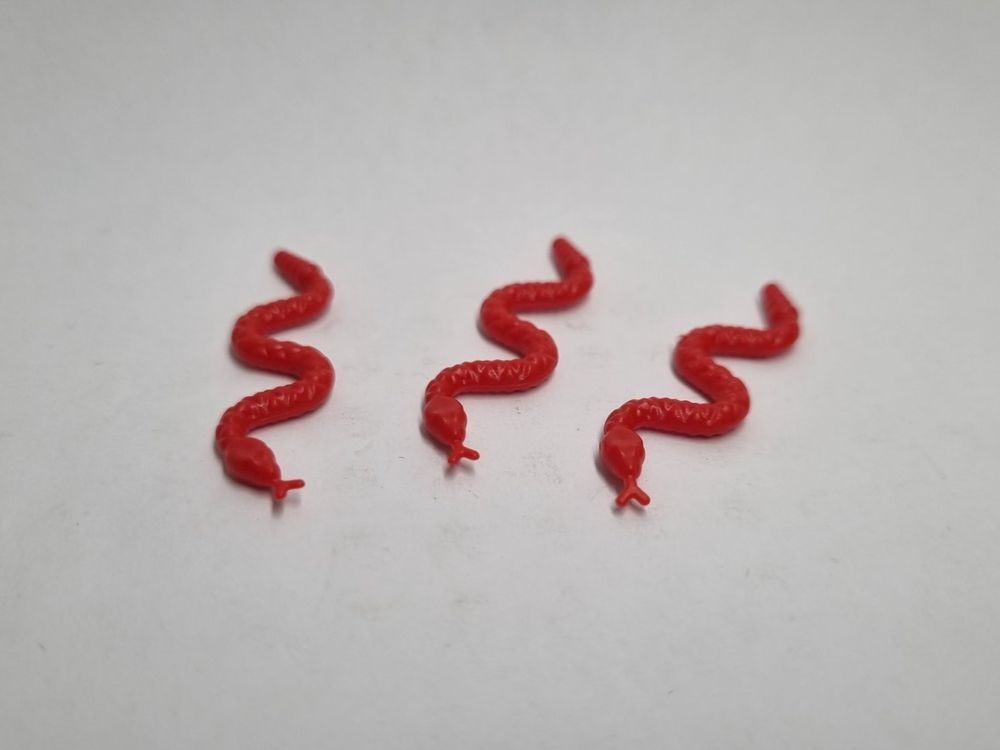 LEGO 3x 30115 Red Snake | Kaufen auf Ricardo