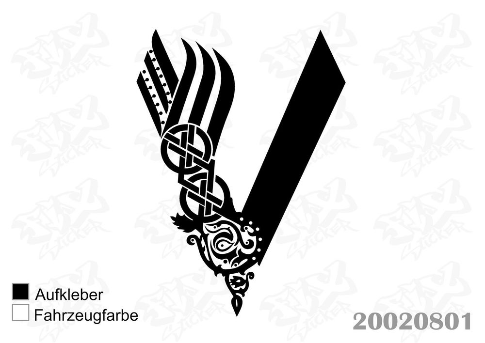 Auto Aufkleber VIKINGS Logo (Neu und originalverpackt) in Stäfa für CHF ...