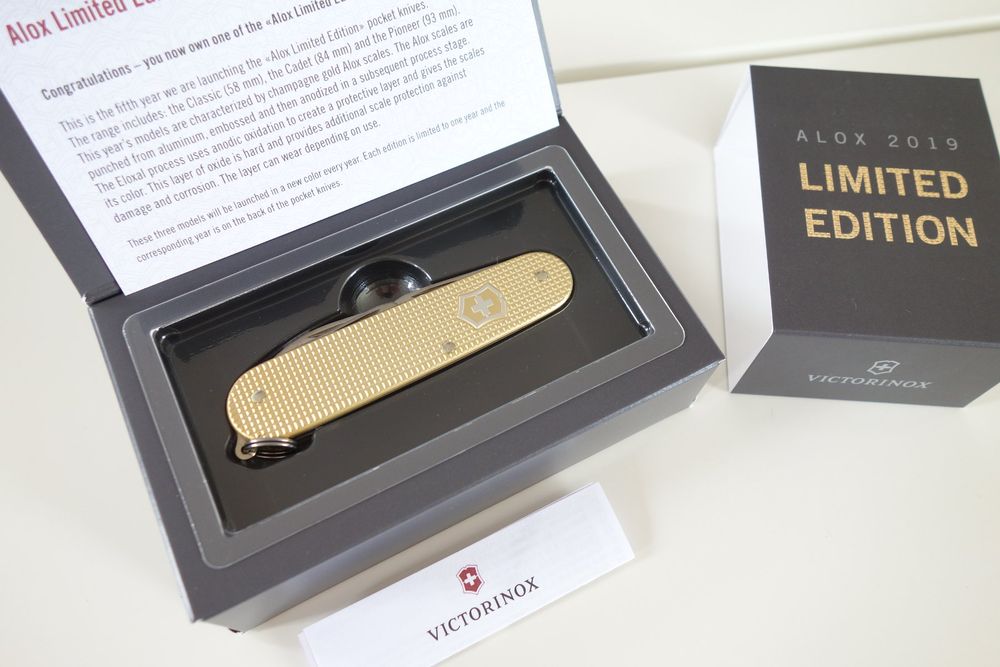 Victorinox Cadet Alox Limited Edition 2019 | Kaufen auf Ricardo