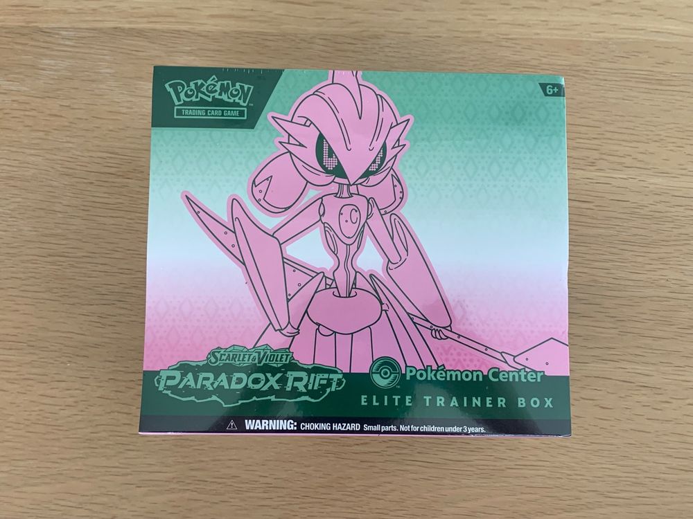 Pokemon Center Paradox Rift Elite Trainer Box Sealed | Kaufen auf Ricardo