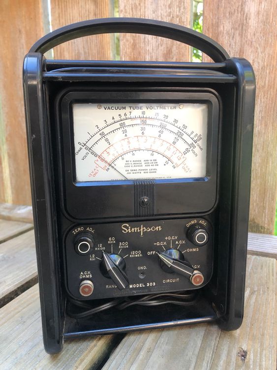 SIMPSON Model 303 Vintage Messgerät | Kaufen auf Ricardo