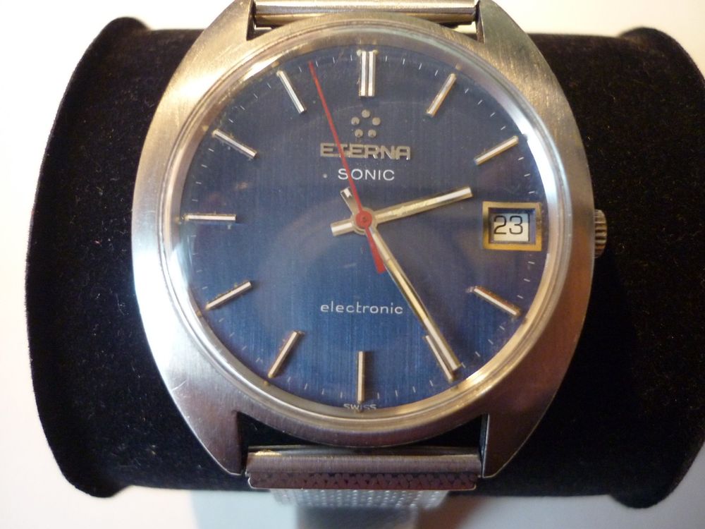 Eterna Sonic Electronic Stimmgabel Uhr Silbrig . (Gebraucht) in Zürich ...