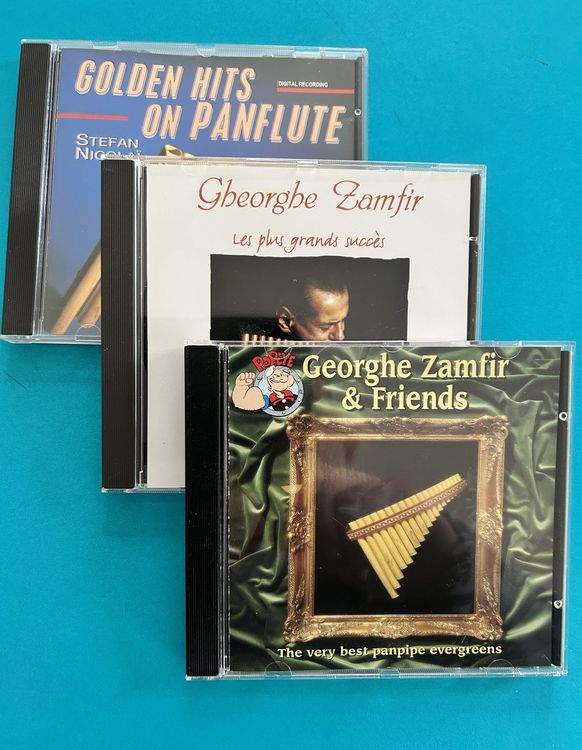 3 CD – GHEORGHE ZAMFIR – PANFLÖTE & ORGEL – STEFAN NICOLAI (Gebraucht ...