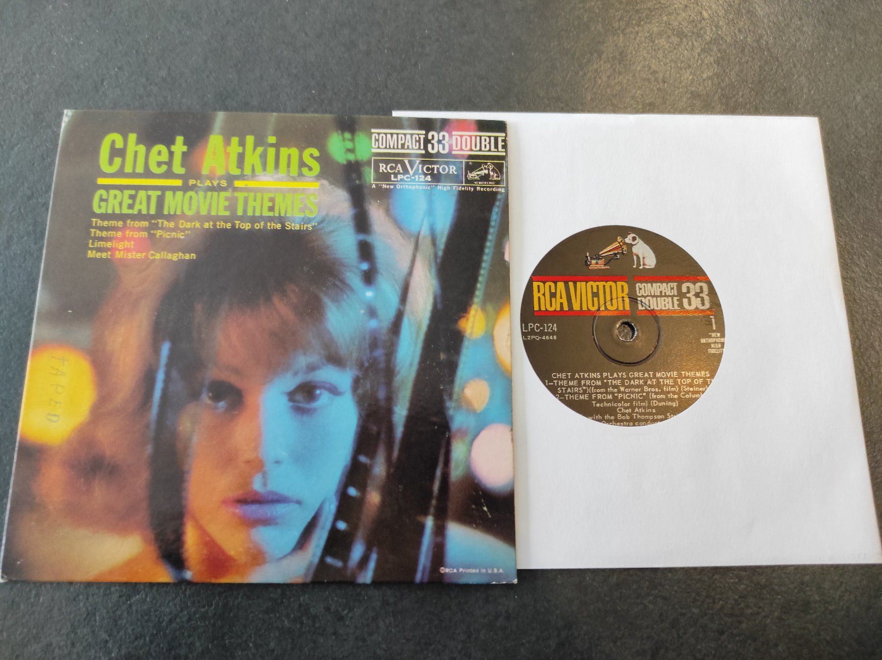 Chet Atkins - great Movie Themes EP Compact 33 Double (Gebraucht) in ...