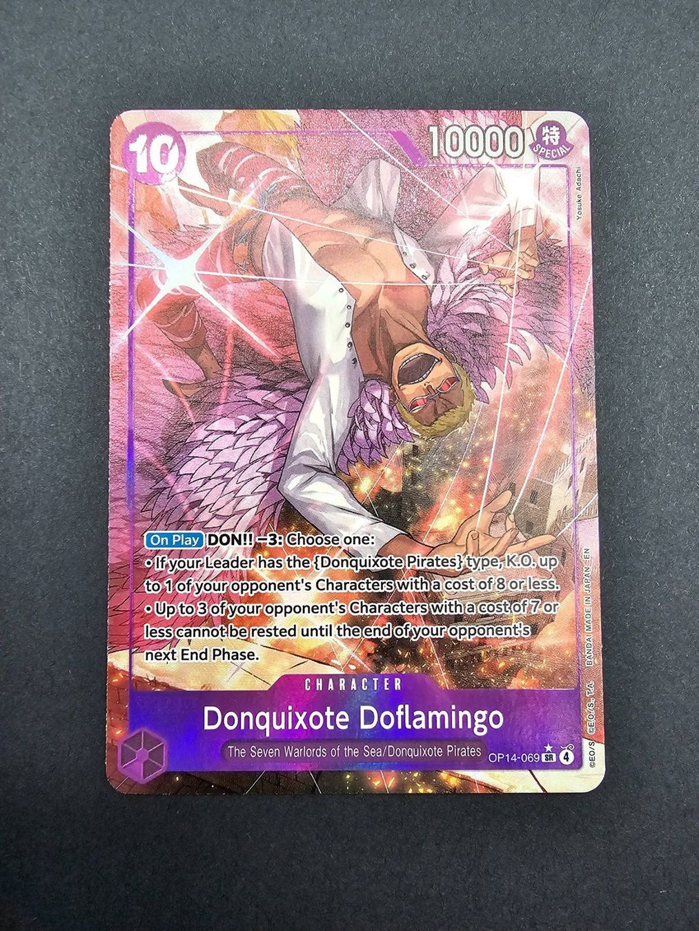 One Piece - Donquixote Doflamingo OP14-069 - SR Alt Art - EN (Gebraucht ...