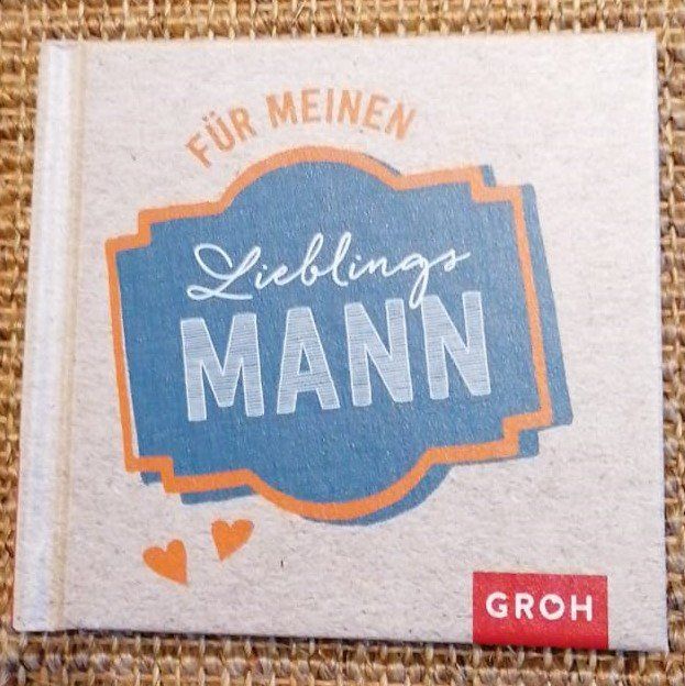 kleines Büchlein für meinen Lieblingsmann (Gebraucht) in Grächen für ...