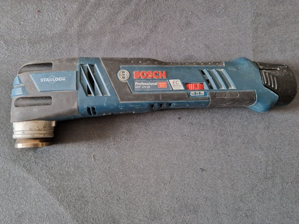 Bosch GOP 12V-28, Starlock, Akku-Multifunktionsgerät (Gebraucht) in ...