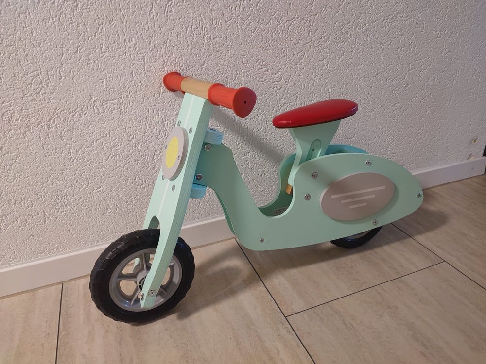 Holzroller / Laufrad im Retro Design, Top Zustand! (Gebraucht) in ...