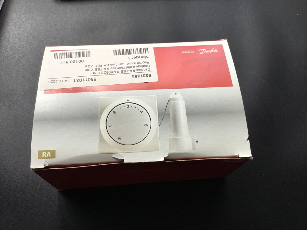 Danfoss ferneinstellung thermostatic Sensor RA 5062 (Neu und ...