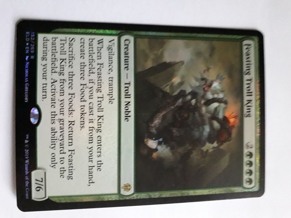 MTG - Foil "Feasting troll king" | Kaufen auf Ricardo