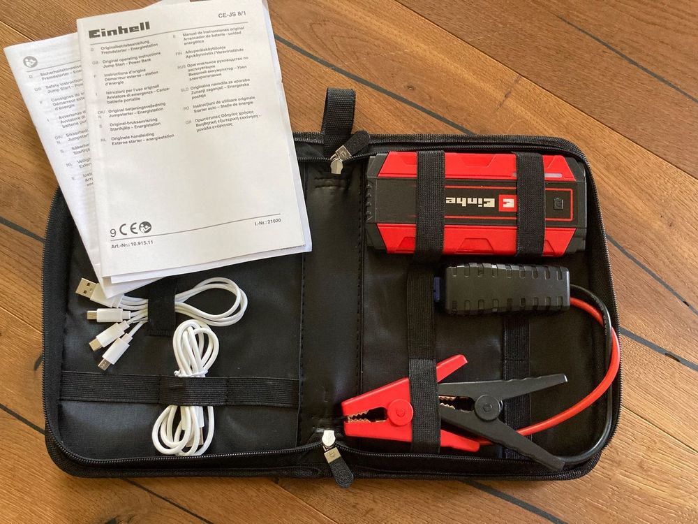 Einhell Starterbatterie mit Ladefunktion CE-JS 8 / 12 V/200A | Kaufen auf Ricardo