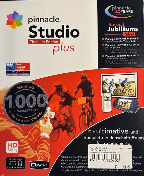 Pinnacle Studio plus | Kaufen auf Ricardo