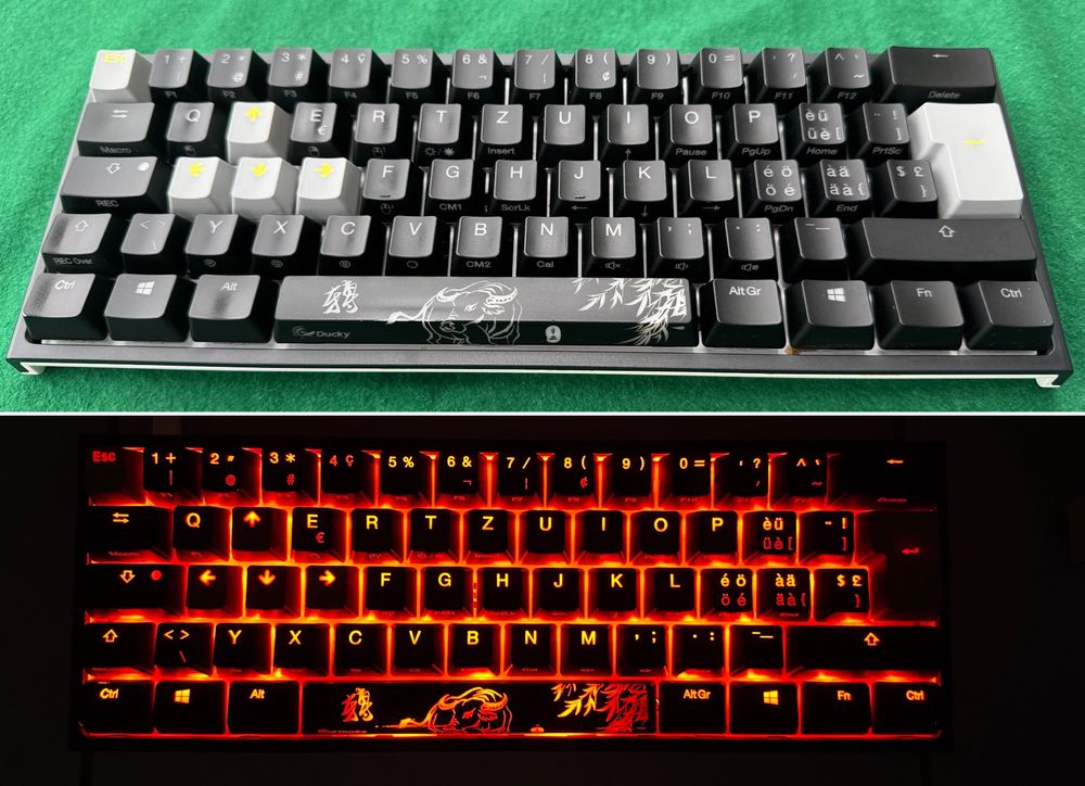 Ducky One 2 Mini Clavier Gamer mécanique - Keyboard Suisse ! (D ...