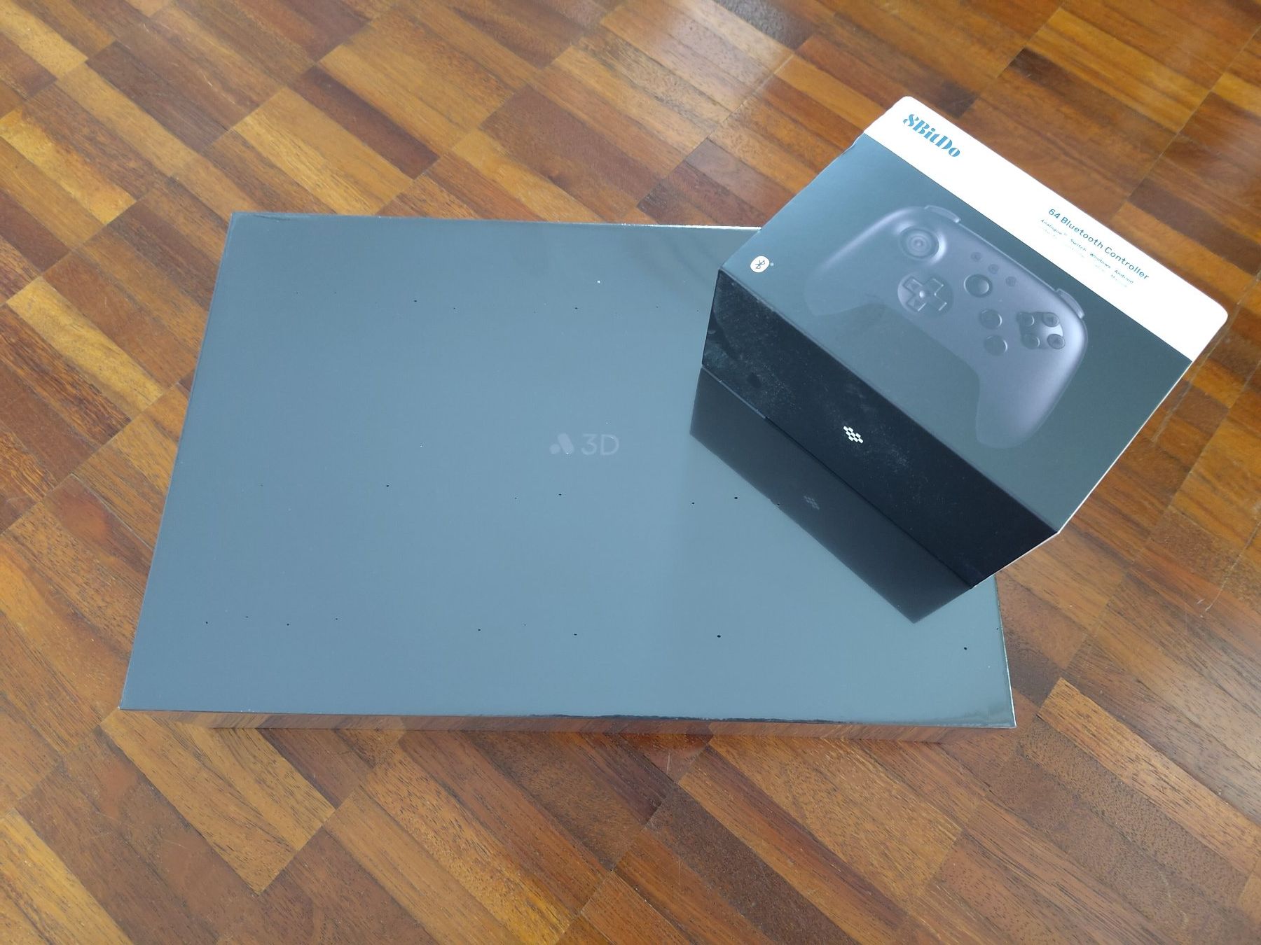 Analogue 3D Console + 8BitDo 64 Controller Bundle (Schwarz) (Neu und ...