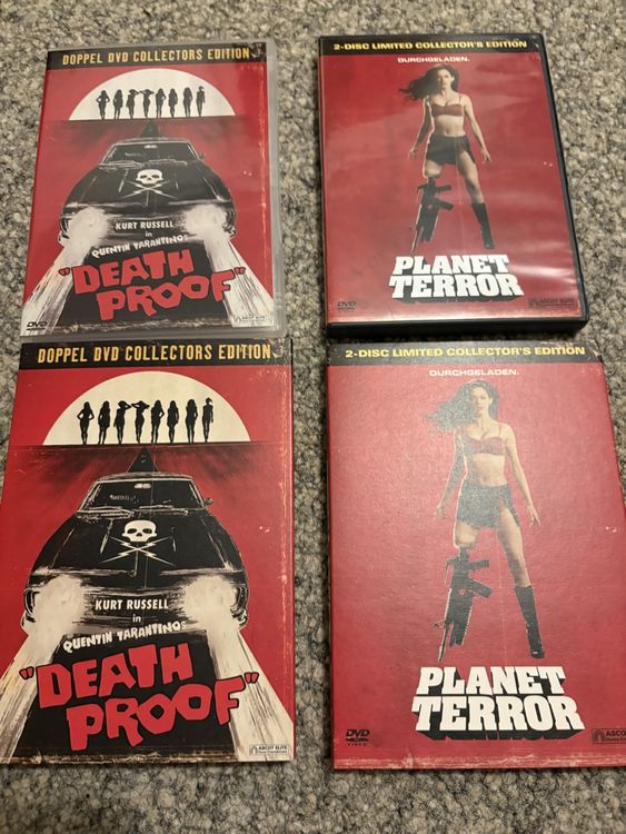 PLANET TERROR/ DEATH PROOF dvd (Neu und originalverpackt) in ...