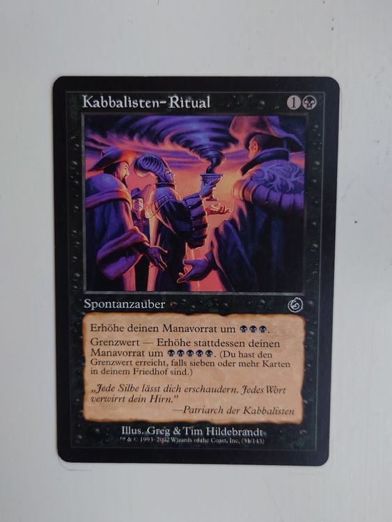 Mtg, Cabal Ritual, deutsch, TOR (Gebraucht) in Elsau für CHF 6 – mit ...