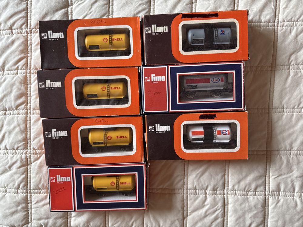 Lima H0 Tankwagen: Shell, Esso, Gulf, Elf - Top Zustand! (Gebraucht) in ...