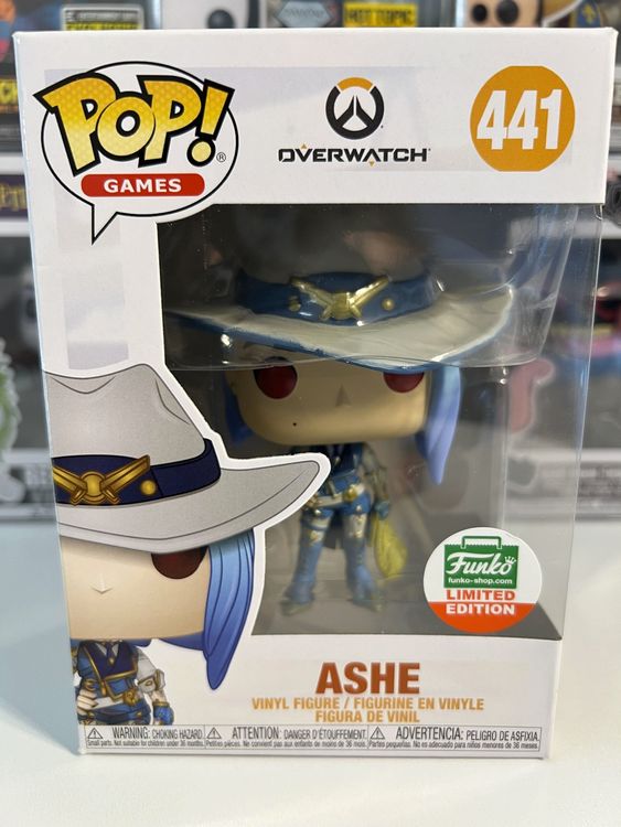 Funko POP! Games Overwatch Ashe (Winter) Edition Limitée (Gebraucht) in ...