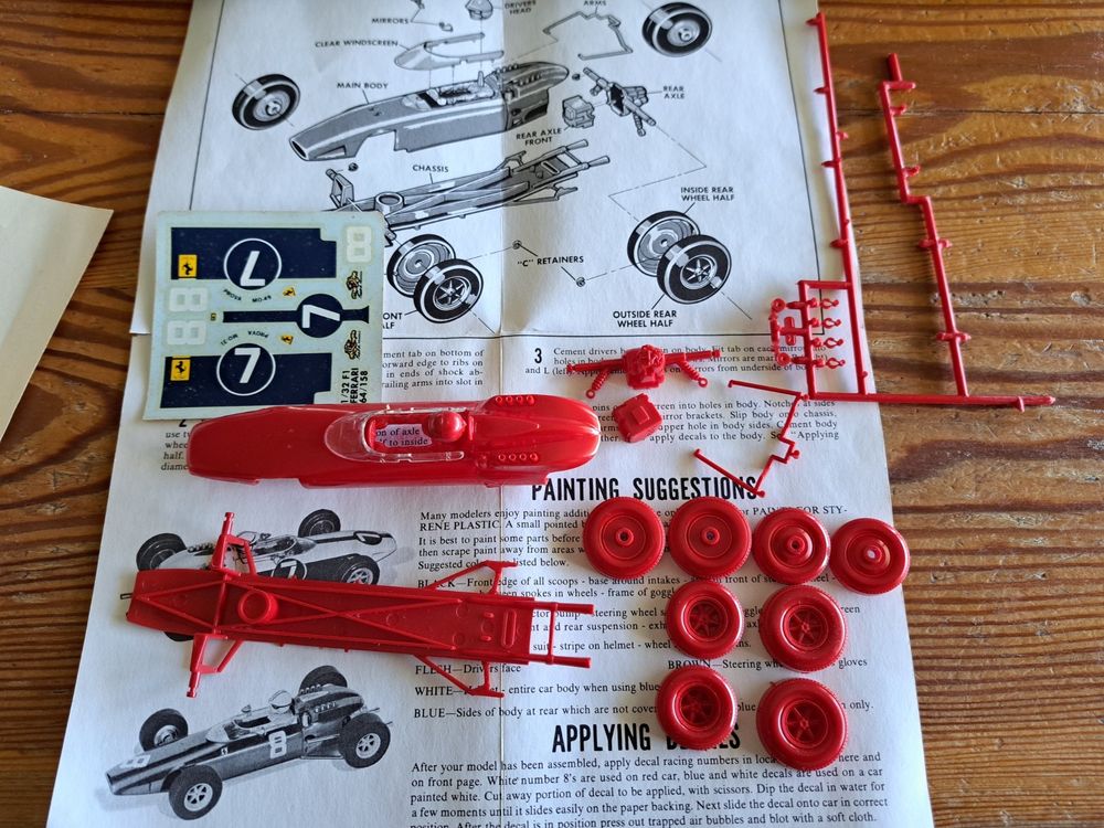 Ferrari GP 1/32 monogram PC137 1966 | Kaufen auf Ricardo