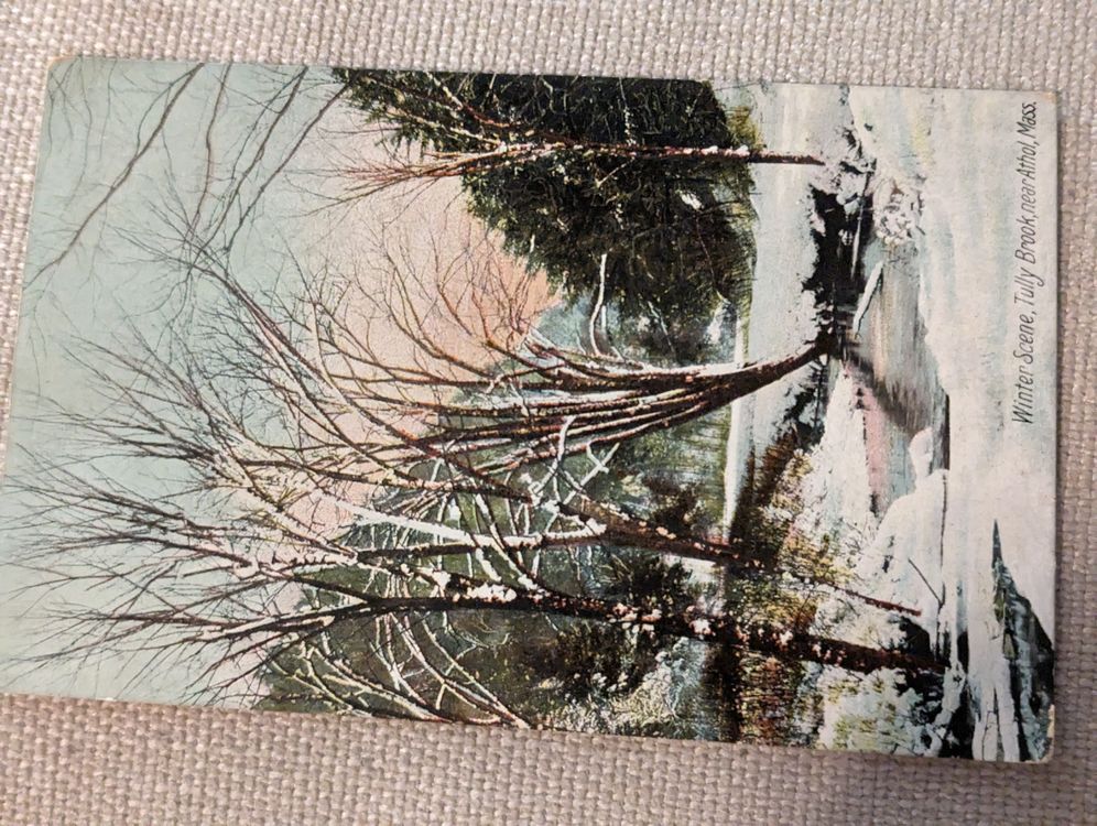 Postkarte USA 1930 Tully Brook Athol Massachusetts | Kaufen auf Ricardo